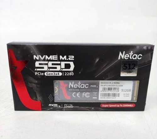 Диск SSD M.2 NVMe Type 512GB Netac NV2000 (K) (TR)