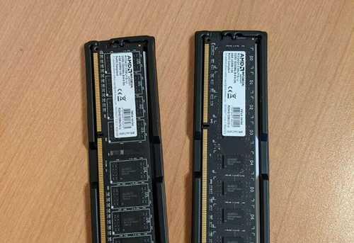 Оперативная память DDR3 x2 4gb