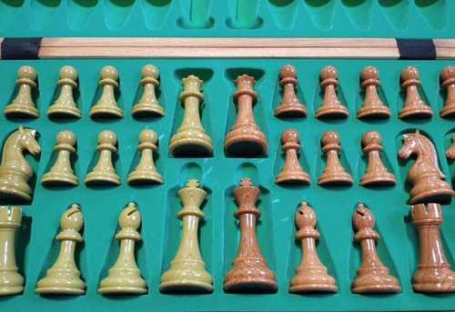 Шахматы из композита Стаунтон №8 с доской 52см