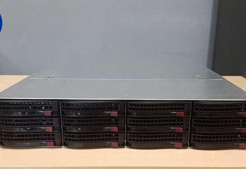 Supermicro CSE-826 12LFF (2xE5-2680, 128GB)