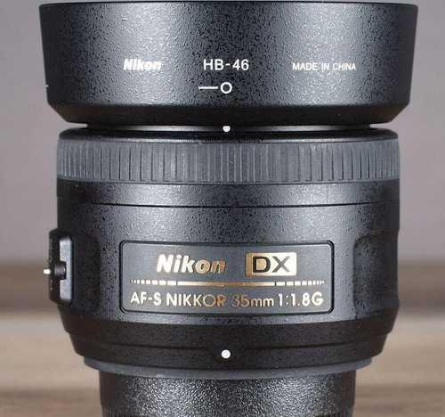 Nikon 35mm f/1.8 G DX AF-S