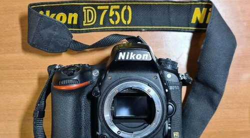 Полнокадровый зеркальный фотоаппарат Nikon D750