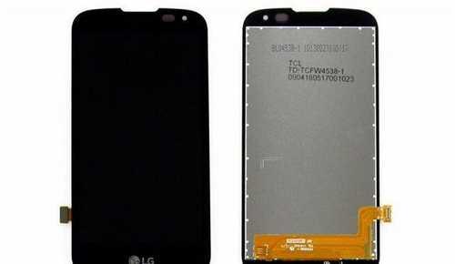 Дисплей для LG K3 LTE (K100DS) +тачскрин (черный)