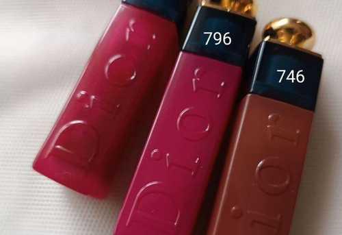 Dior addict тинт для губ Диор тестеры