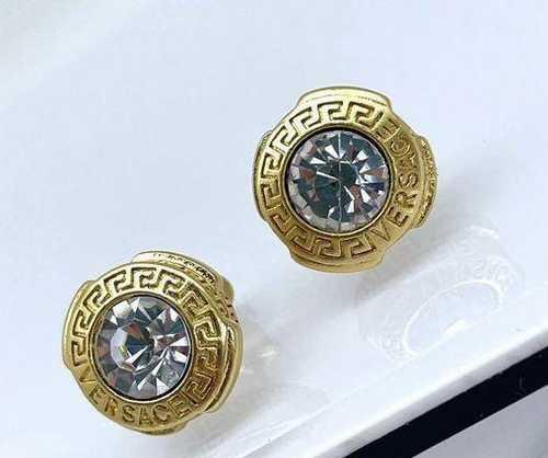 Серьги гвоздики versace