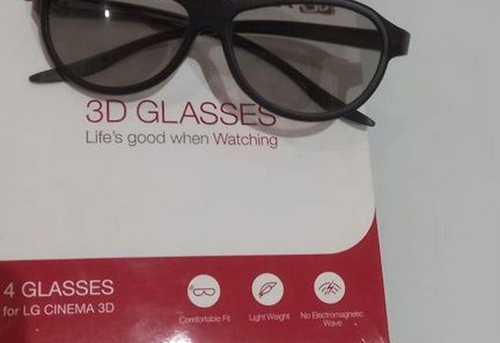 3D очки lg и Samsung