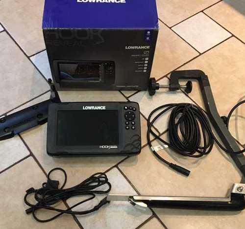 Эхолот lowrance hook reveal 7 tripleshot