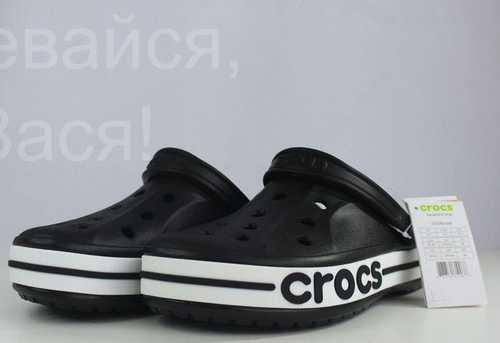 Crocs кроксы шлепки тапки черные 36-45