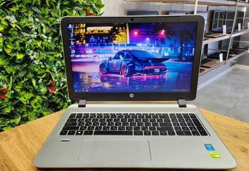 Мощный красивый ноутбук HP (Core i5, GeForce)