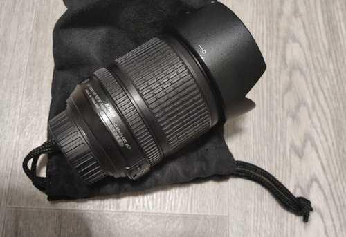 Nikon 18-105mm f/3.5-5.6G AF-S VR с блендой и чехл