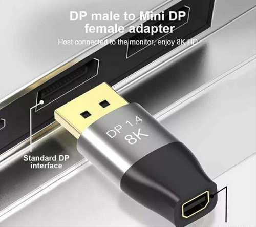 Переходник mini displayport - displayport