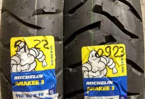 Michelin Anakee 3 110/80R19 и 150/70 R17