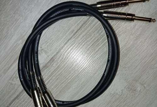 Гитарный кабель, патч инструментальный