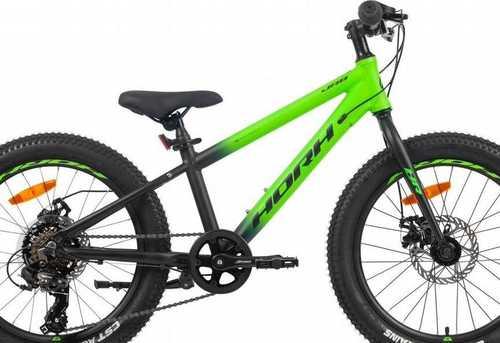Велосипед horh JAB 20" (2023) Green-Black Ros337