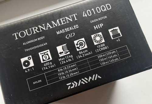 Daiwa 20 Tournament 4010QD (есть на месте)