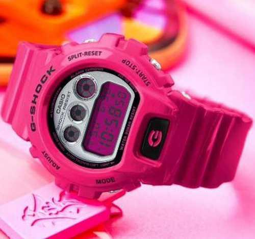 Часы женские G-shock DW-6900RCS-4