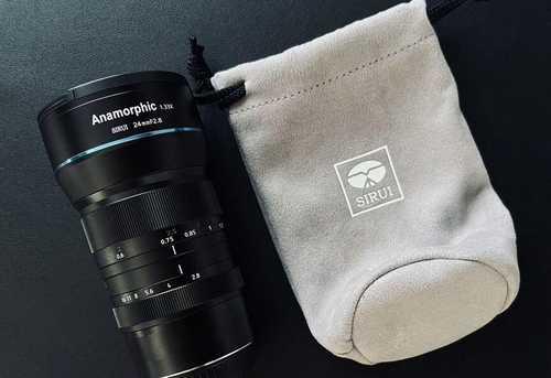 Анаморфотный объектив Sirui 24mm f/2.8 Sony E