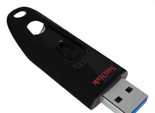 Флешка USB 3.0 SanDisk CZ48 Ultra 32Gb black