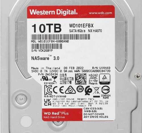 Жесткий диск Western Digital 10tb