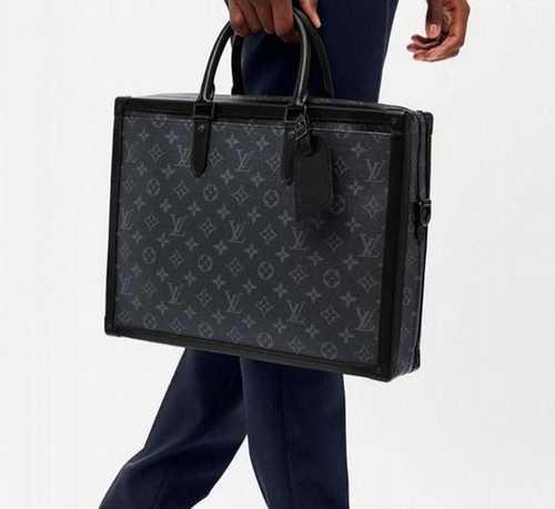 Мужской портфель Louis Vuitton soft trunk