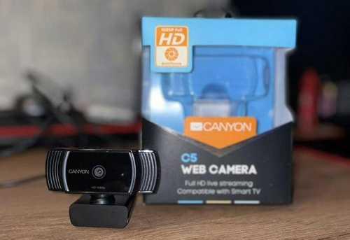 Веб-камера Canyon C5 Full HD