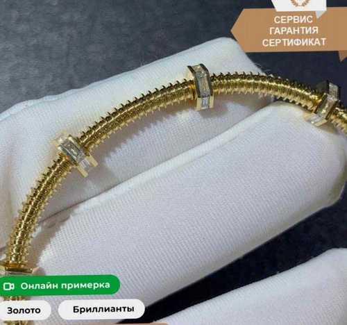 Ecrou de Cartier Браслет желтое золото