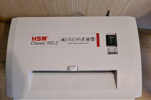 Уничтожитель бумаг шредер HSM Classic 102.2