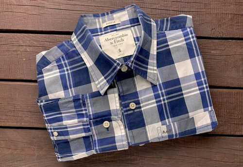 Мужская рубашка в клетку Abercrombie&Fitch S