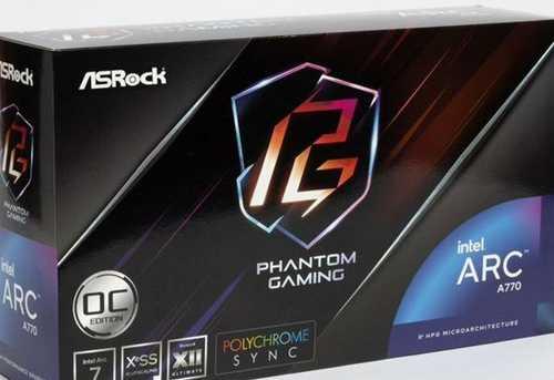 Видеокарта ASRock Intel Arc A770 Phantom Gaming