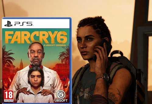 Диск и игрой FarCry 6 (фаркрай 6) для PS5