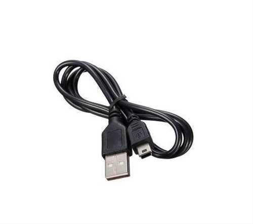 Кабель miniusb Type-A, черный 1м 10005010