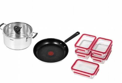 Набор посуды Tefal OptiSpace G737S774, 7 предметов