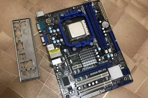 Asrock 960gm gs3 fx + процесор