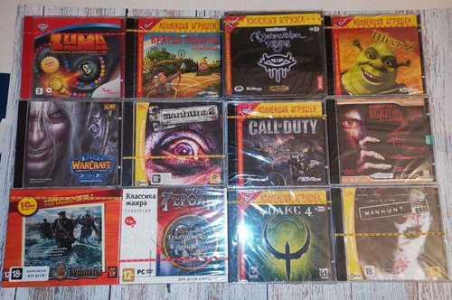 Редкие коллекционные PC Jewel игры (запечатанные)