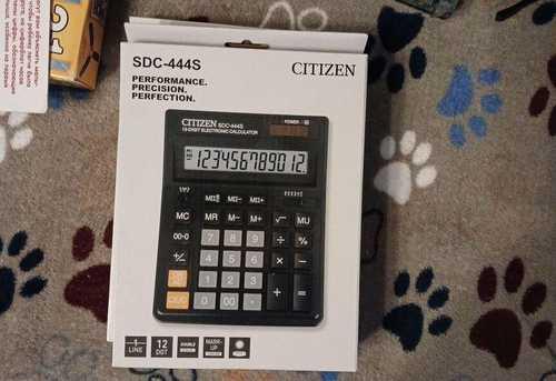Новый Калькулятор citizen sdc-444s