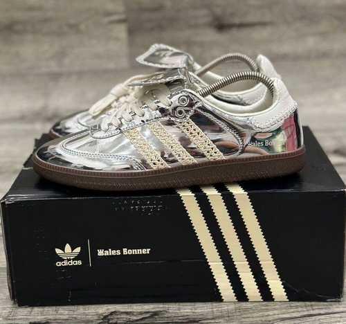 Кроссовки Adidas Samba «Wales Bonner Silver»