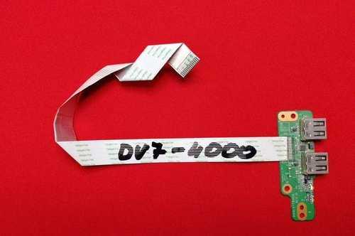 Плата USB для ноутбука HP Pavilion dv7-4000 serie