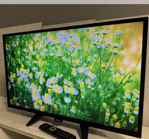 Свежий тонкий LED TV, Philips 81 см с hdmi, USB