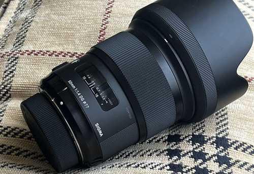 Sigma 50mm 1.4 ART Nikon
