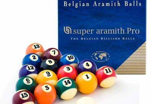 Шары Super Aramith Pro Pool 57,2мм