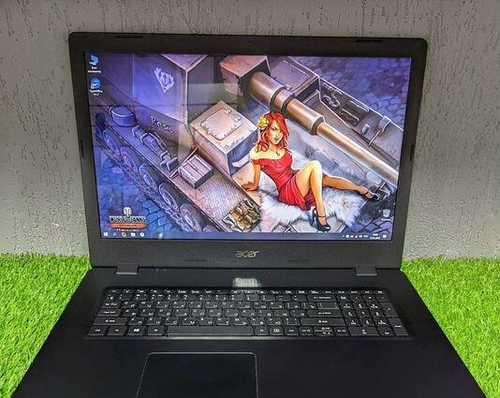 Ноутбук для работы и учёбы Acer 17"