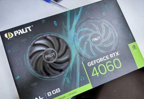 Новая видеокарта Nvidia RTX 4060 Palit Dual 8GB