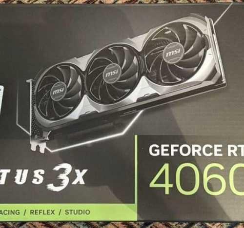 Видеокарта MSI GeForce RTX 4060 ventus 3X 8g OC