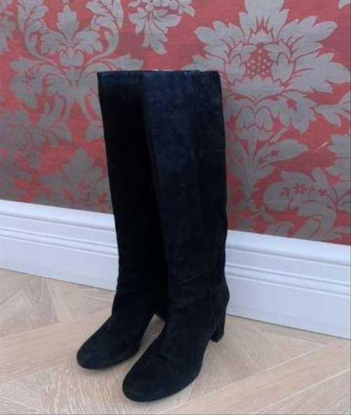 Сапоги. Италия. Натур замша 2500. р 38-39