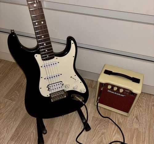 Fender Squier Bullet Strat в полном комплекте