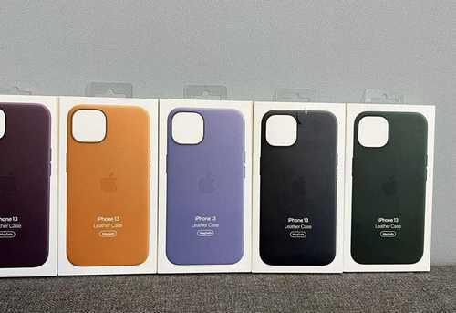 Leather Case iPhone 13 новые,оригинал