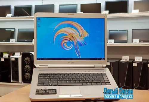 Ноутбук Sony 15, Pentium T2390, RAM 3Gb, Гарантия