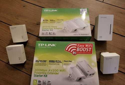 Wi-Fi+Powerline адаптер Tp-link Tl-WPA2220KIT