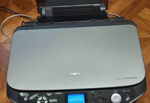 Продам цветной принтер epson stylus photo RX 640