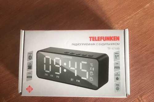 Радио часы telefunken